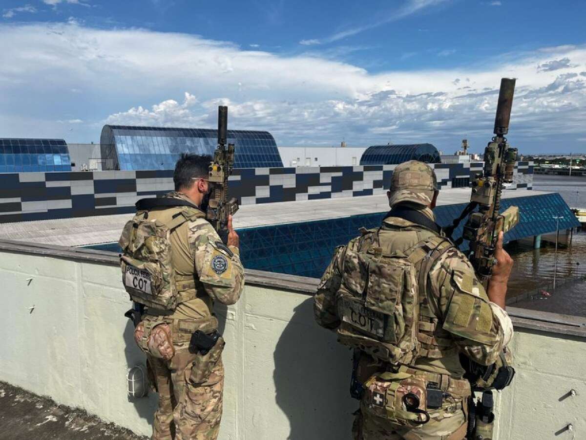 Comando De Operações Táticas Da Polícia Federal Assume Segurança Do